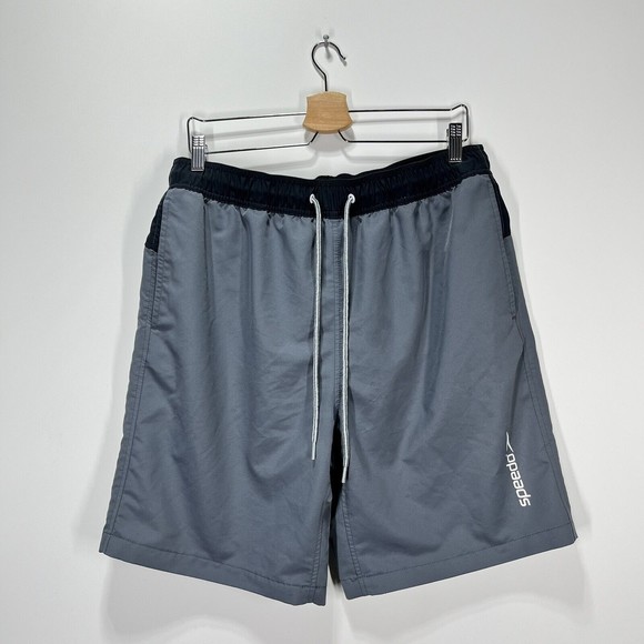 Speedo | Swim | Speedo Swim Trunks Adult Size Large Gray Board Shorts ...